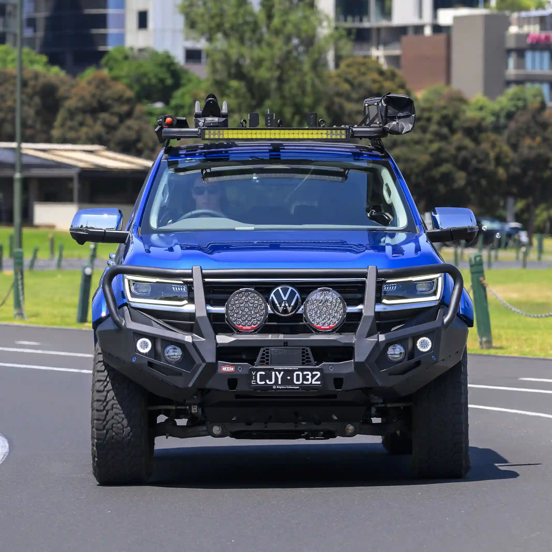Raxar Looped Bullbar for Volkswagen Amarok 2023-On – Elevated 4x4
