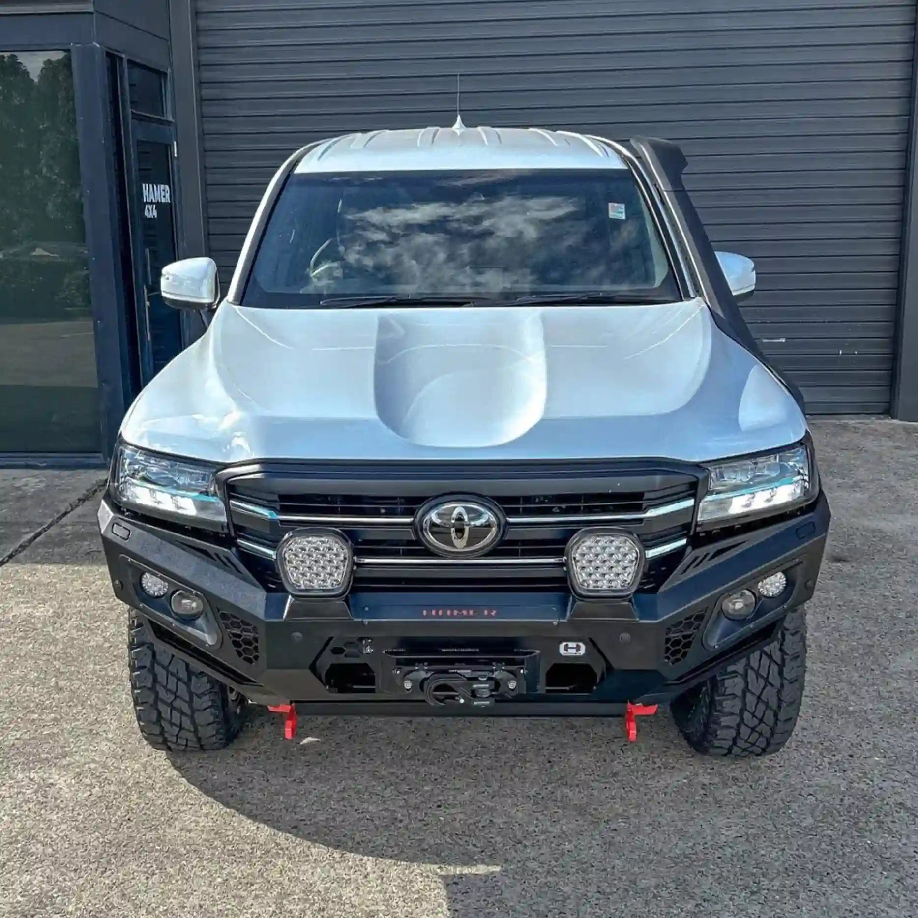 Hamer 4x4 King Series Bull Bar for Toyota Landcruiser 300 Series 2021 ...